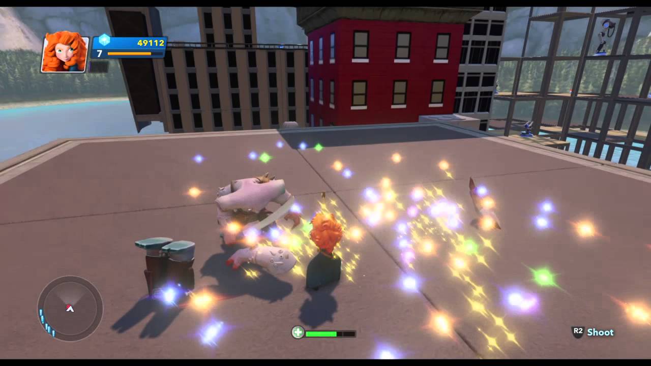 Disney Infinity [2.0] Merida Versus 4 Maccus - YouTube