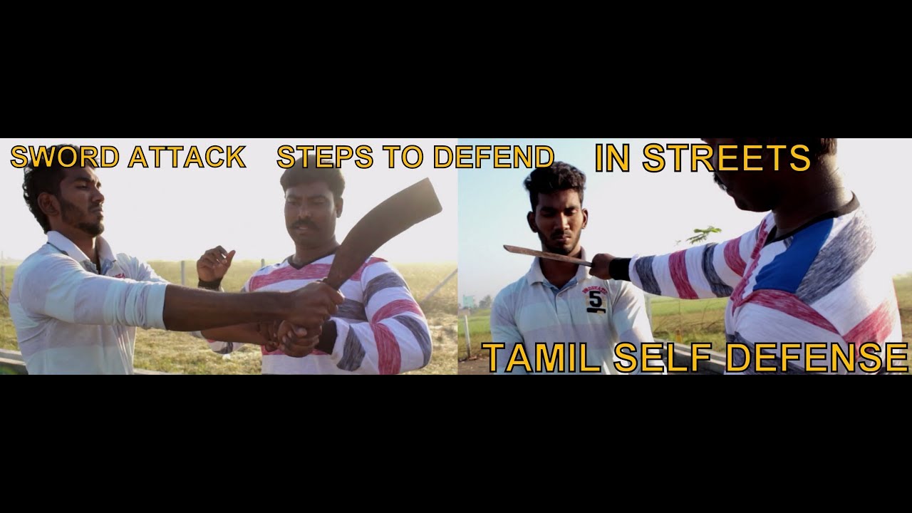 SELF DEFENSE | SWORD FRONT ATTACK | MOVES TO ATTACK AND ESCAPE | SELF ...