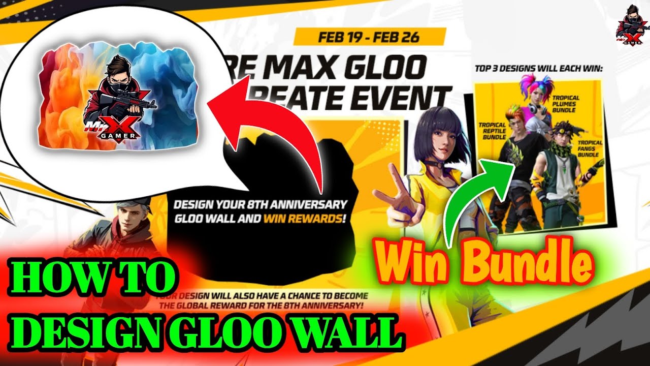 Free Fire Co-Create Contest Event | Gloo Wall Design & Exclusive ...