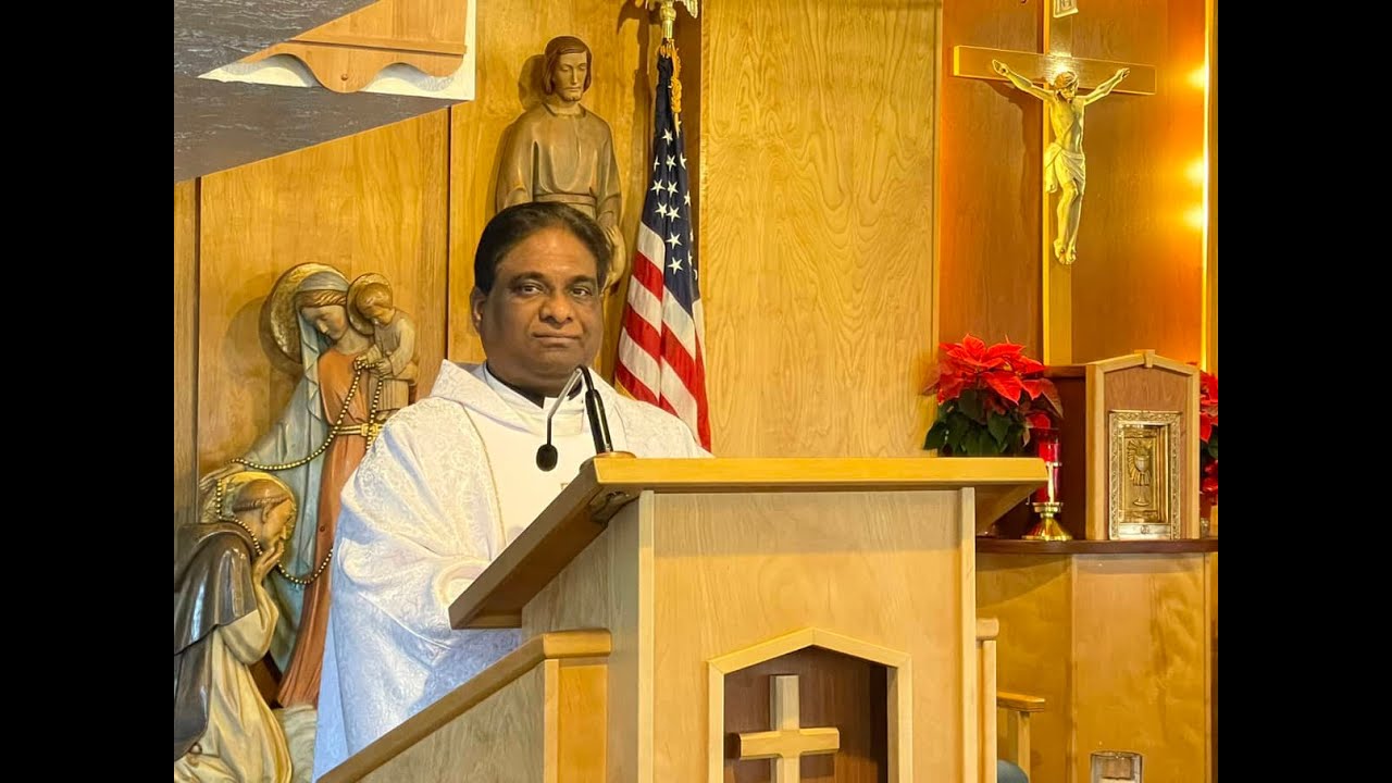 Memorial of Saint Basil The Great - Mass With Father Bala Kommathoti 01 ...