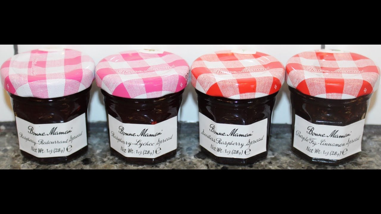 Bonne Maman: Raspberry-Redcurrant, Raspberry-Lychee, Seedless Raspberry ...