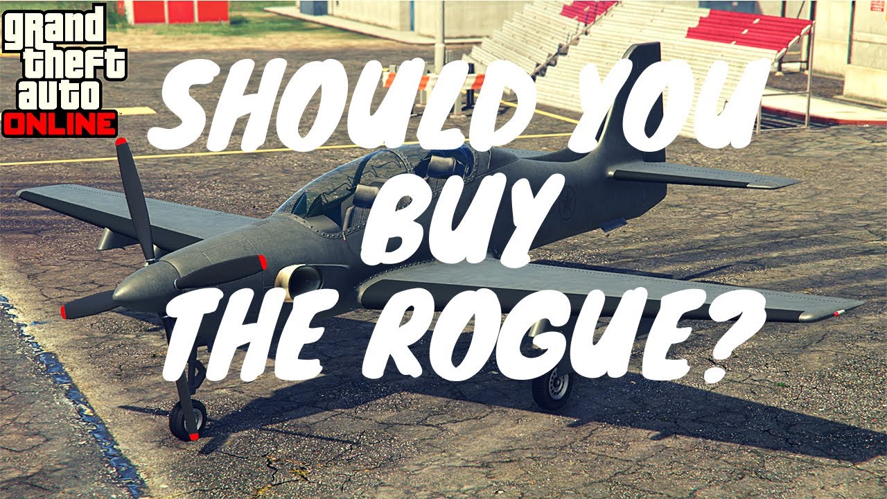 Gta 5 ROGUE AIRPLANE UPGRADE FULLY CUSTOMIZED $720,000 - YouTube