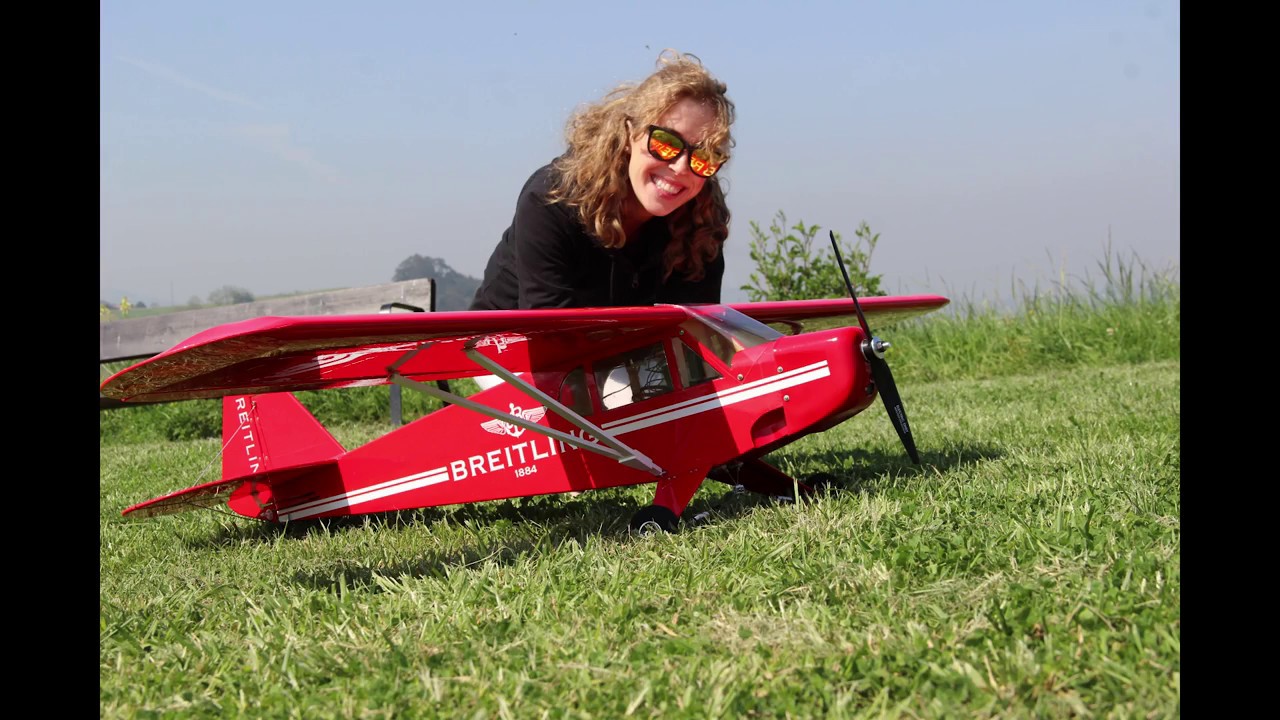 PIPER J-3 CUB RC ELECTRIC CONVERSION - YouTube
