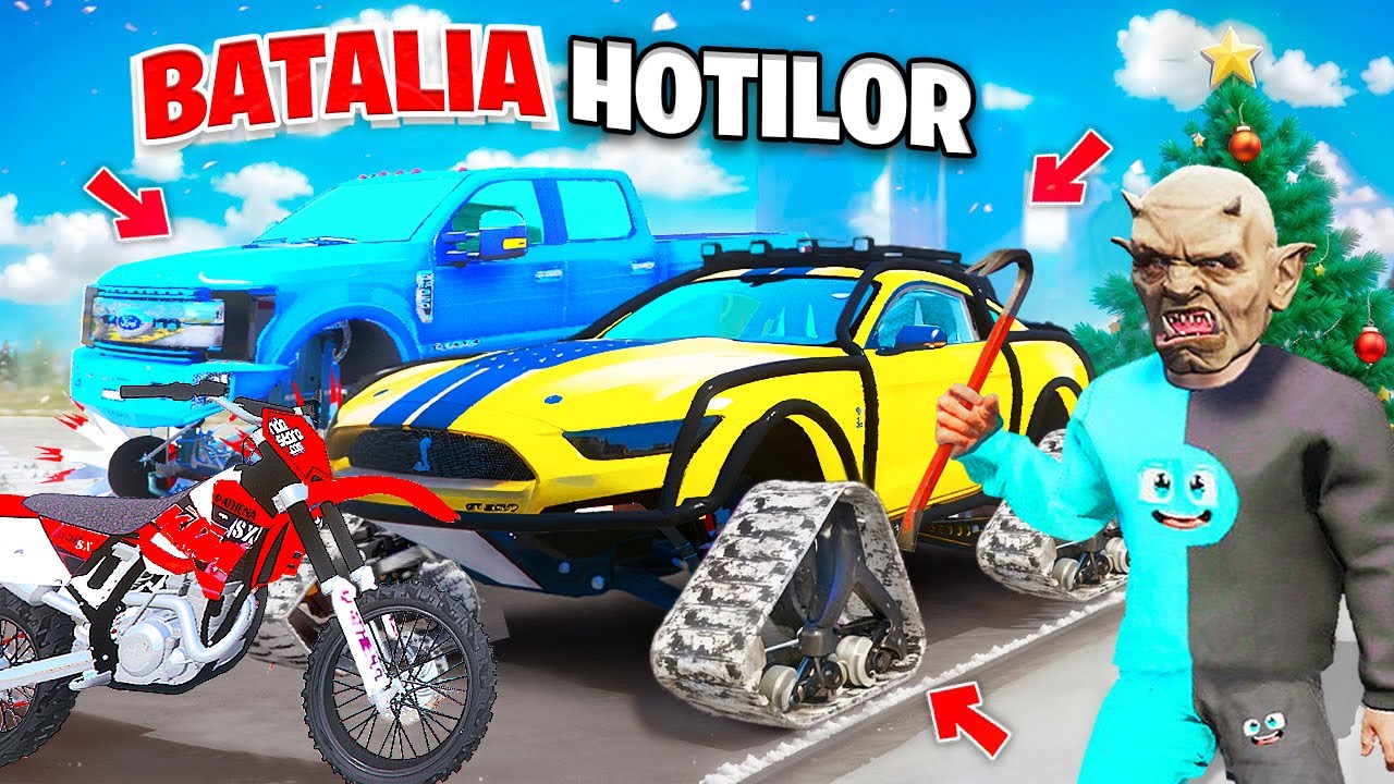 FURAM MASINI de ZAPADA - PROVOCARE in 180 de SECUNDE! BATALIA HOTILOR ...