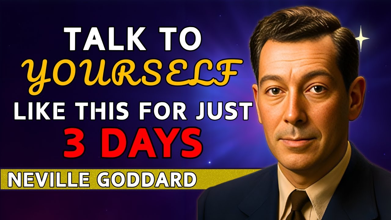Talk To Yourself Like This For Just 3 Days | Neville Inspired Speech ...