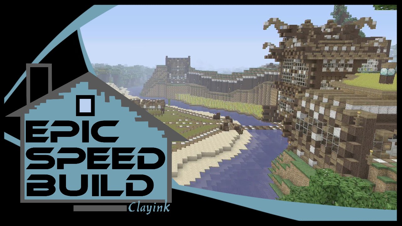 Building a Minecraft Compound! Epic Speed Build [ESB] EP03 - YouTube