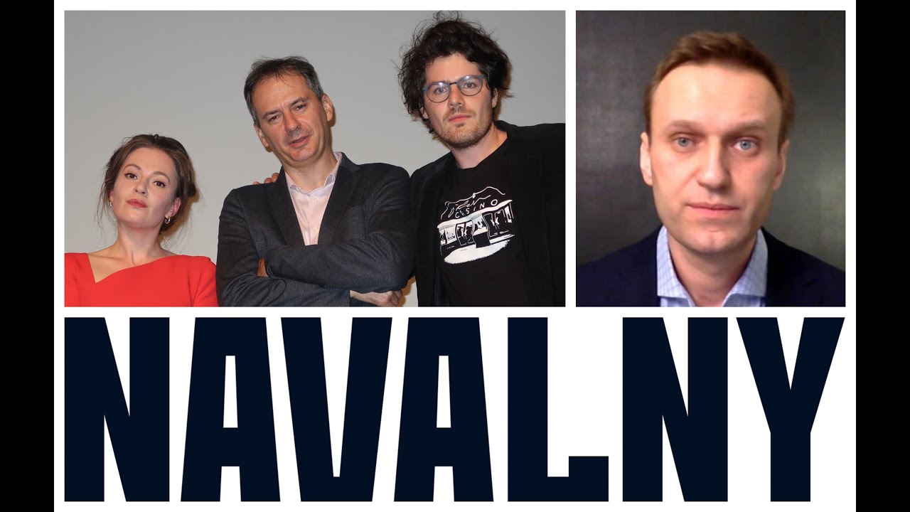 Film director Daniel Roher, Exec Producer Maria Pevchikh & Christo ...