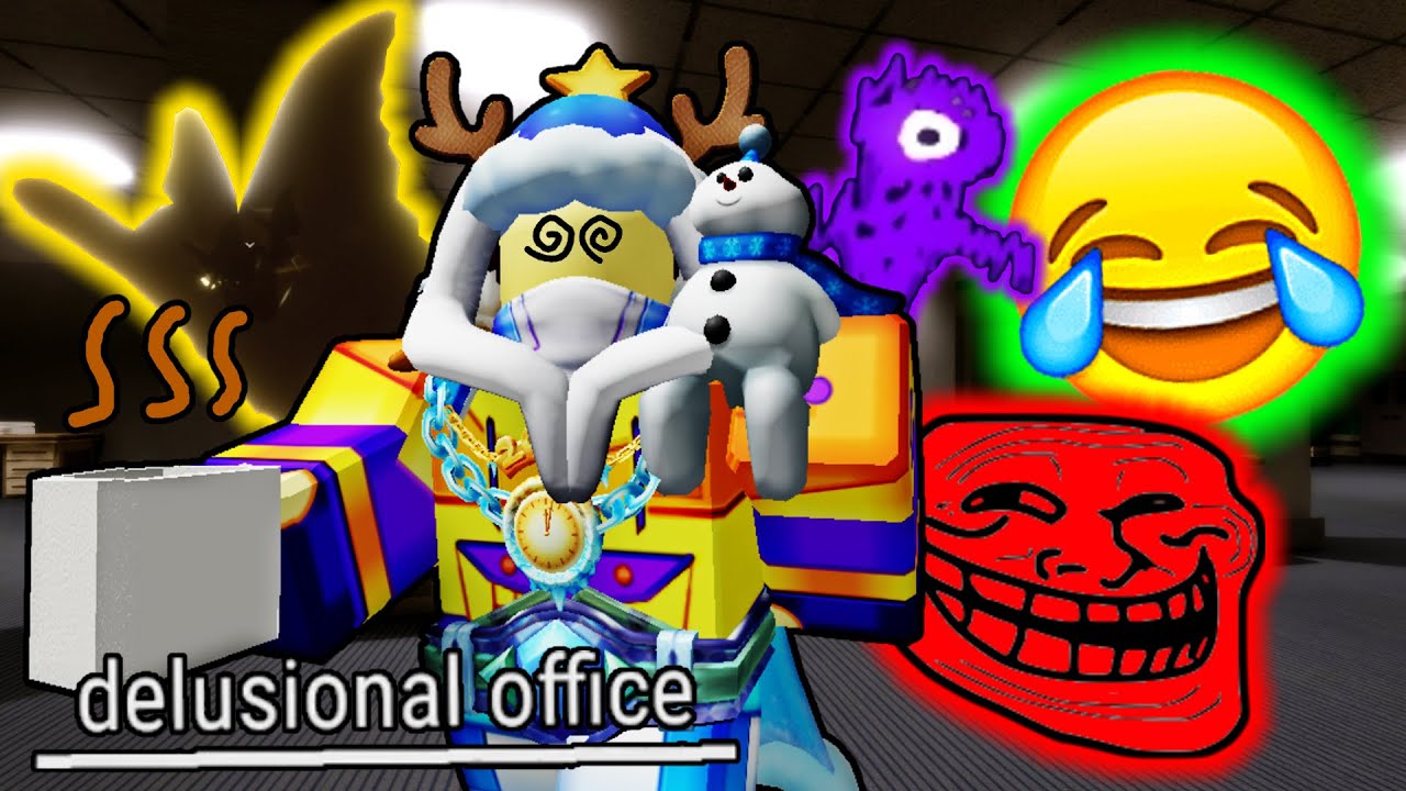 Roblox DELUSIONAL OFFICE is CHAOTIC - YouTube