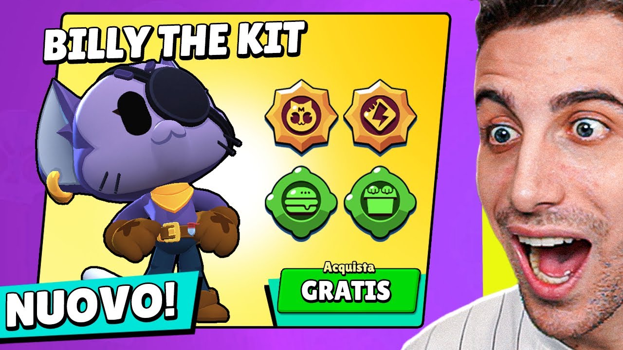 Sblocco la NUOVA Skin di KIT *GRATIS*! Brawl Stars ITA! - YouTube