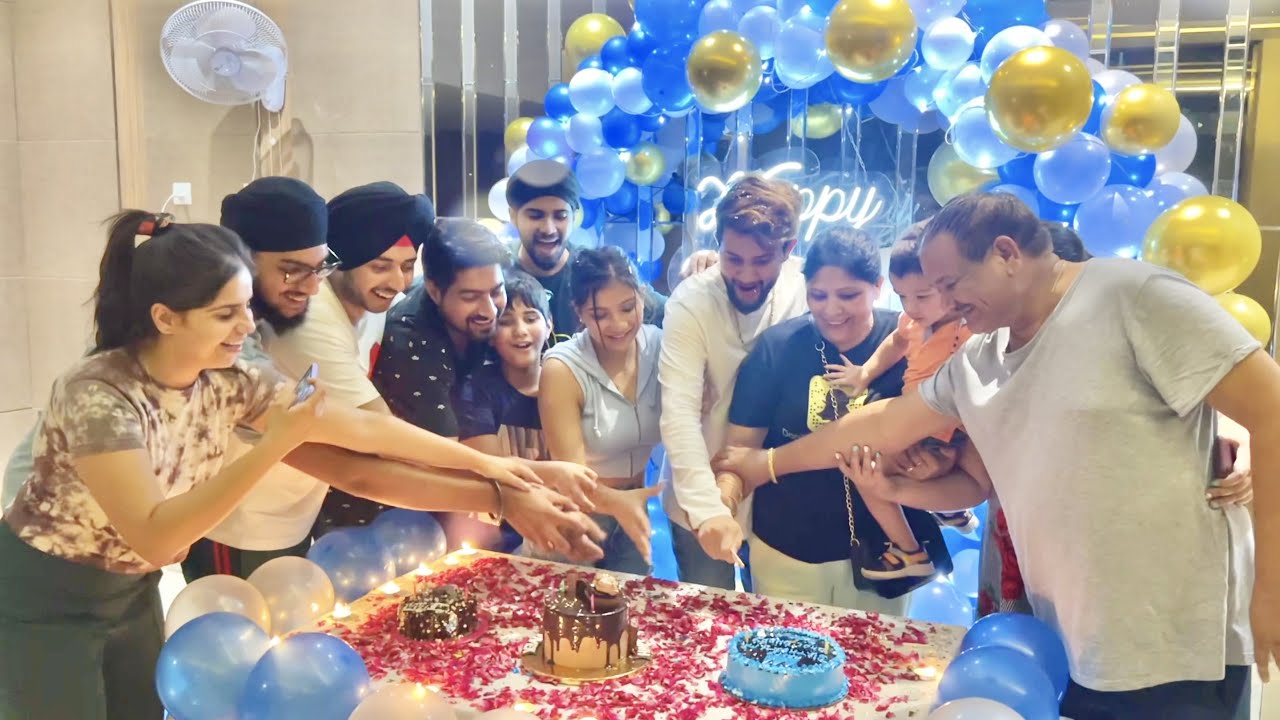 Mid Night Surprise For Vivek | Birthday Celebration 😇 - YouTube