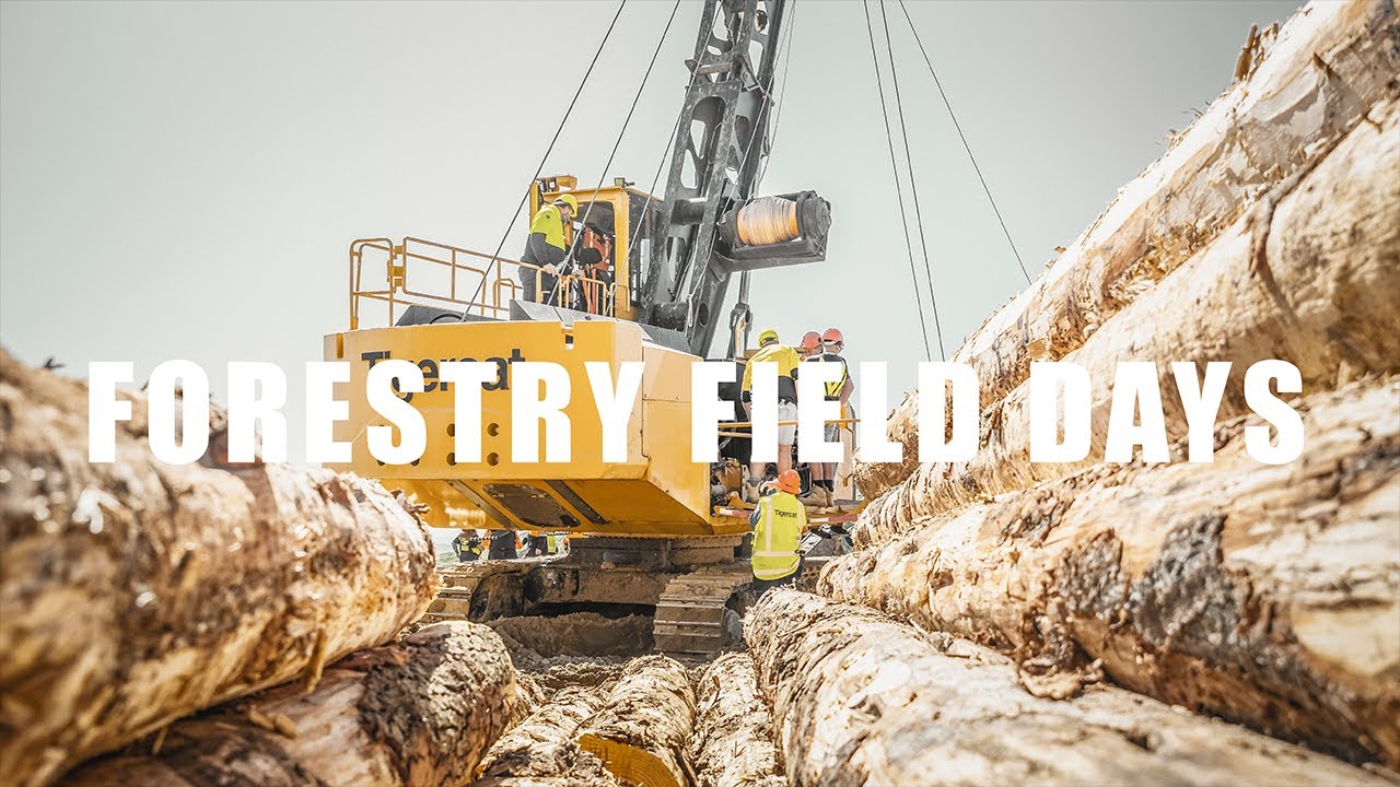 Forestry Field Days 2023 with Tigercat and Ab Equipment - YouTube
