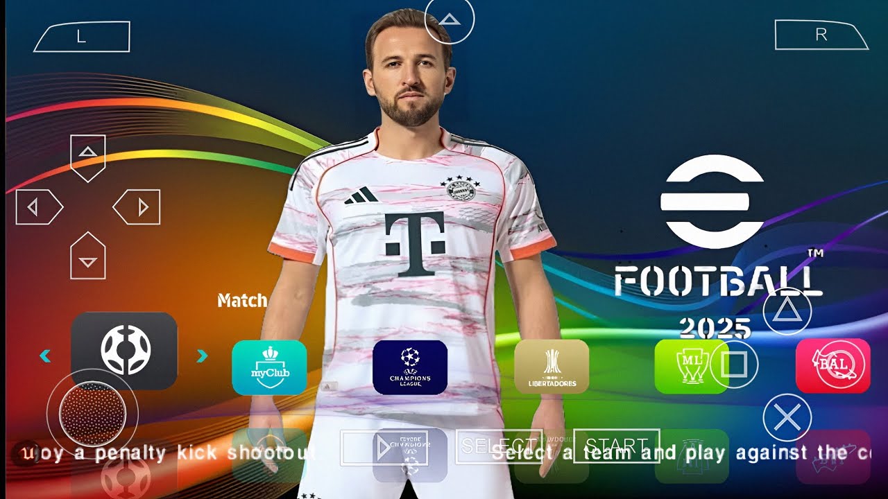 eFootball PES 2025 PPSSPP ORIGINAL OFFLINE DOWNLOAD| PES 25 PSP UPDATE ...