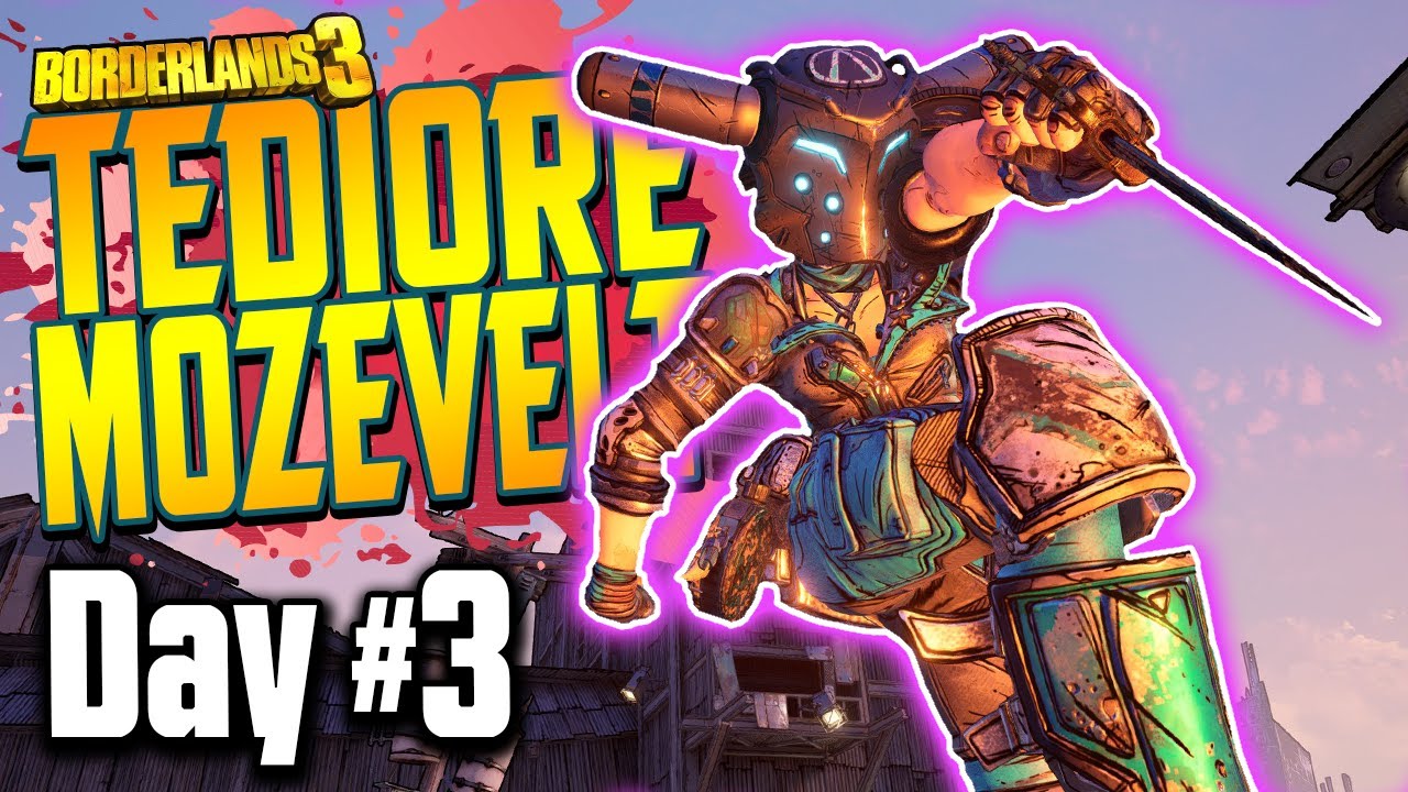 Borderlands 3 | Tediore Moze Challenge | Day #3 - YouTube
