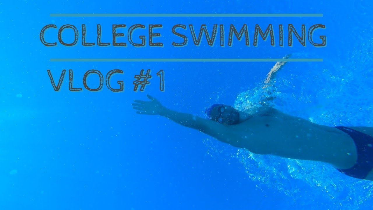 COLLEGE SWIMMING VLOG - YouTube