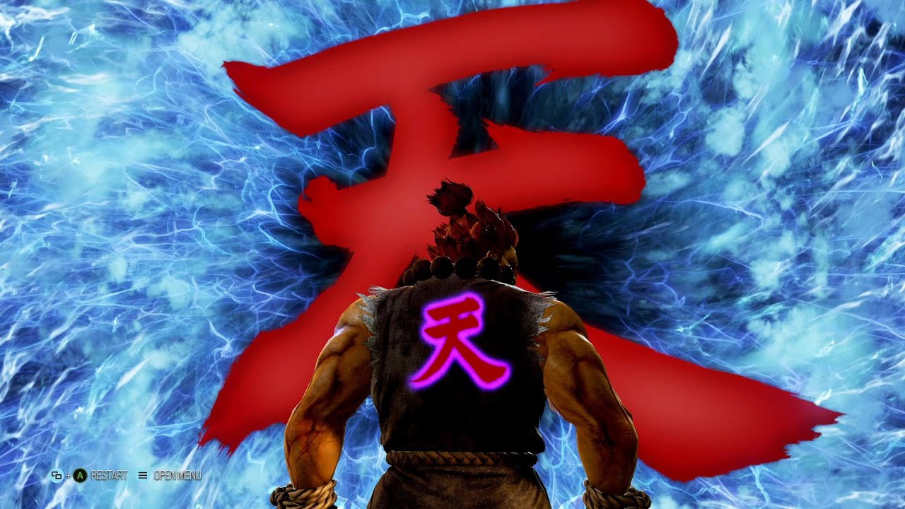 Akuma Death Combo.. (by my brother again) - YouTube