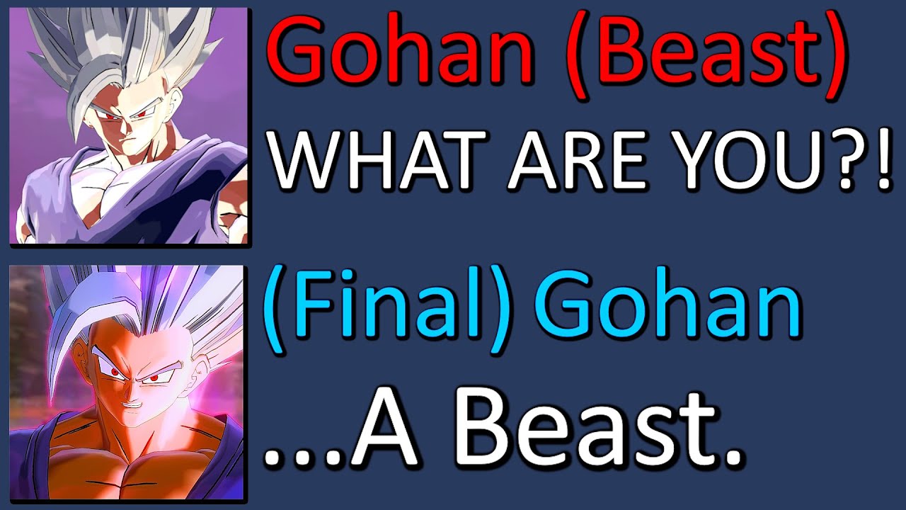 (Final) Gohan vs Gohan (Beast) - YouTube