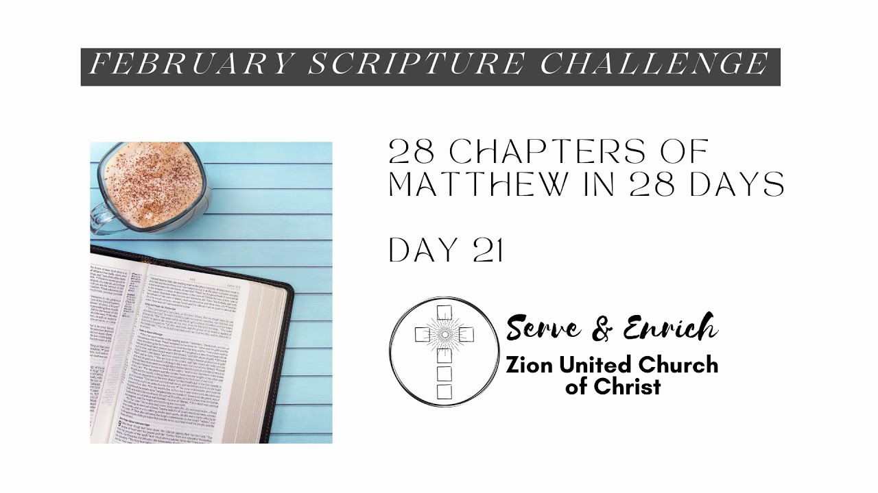 Day 21 - February Scripture Challenge - YouTube