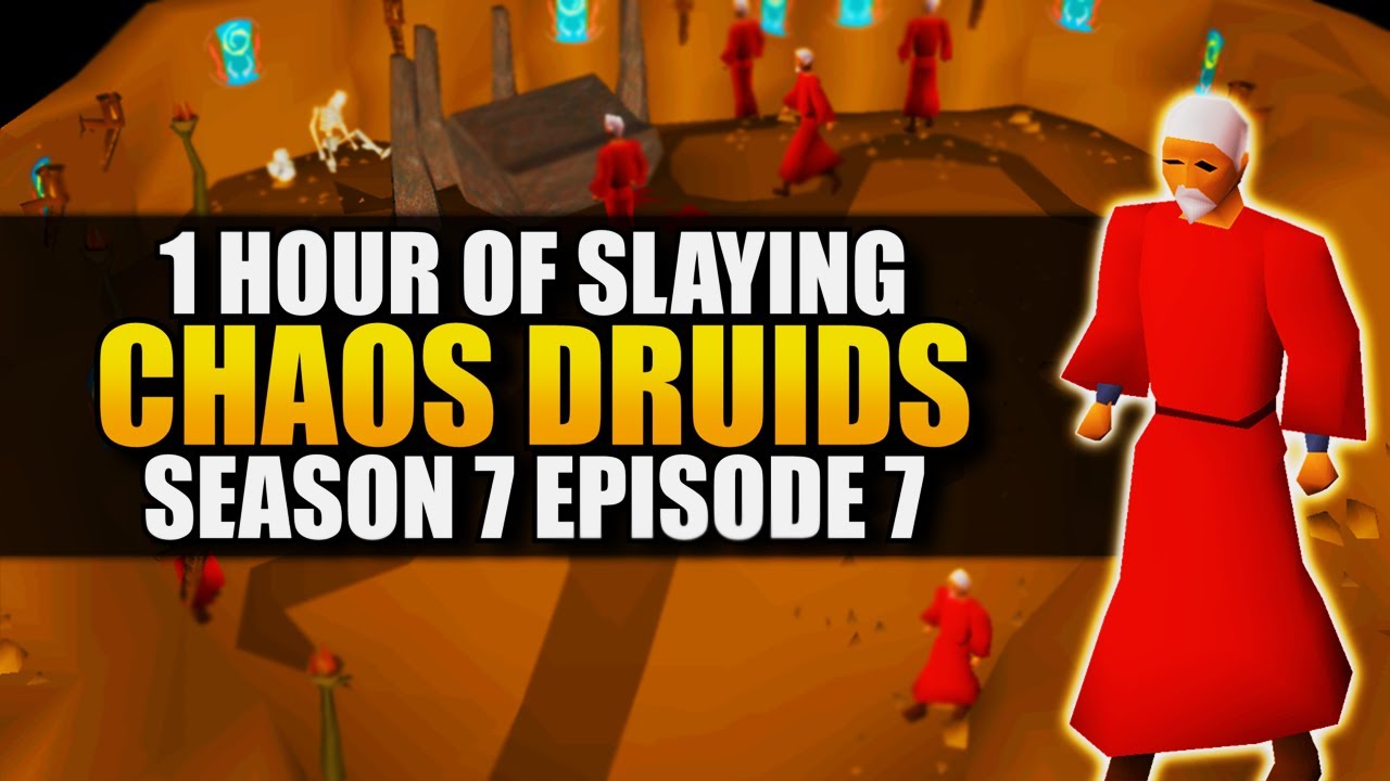 Slaying Chaos Druids | Testing OSRS Wiki Money Making Methods | Money ...