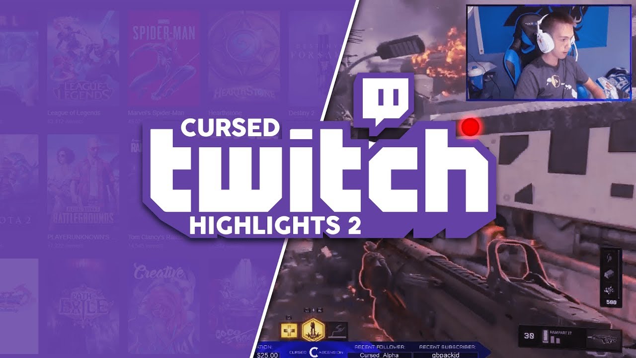 Cursed Stream Highlights - 2 - YouTube