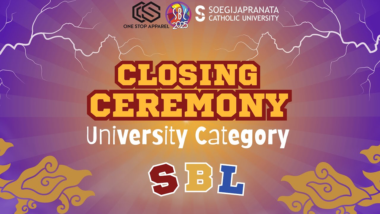 CLOSING CEREMONY |25 FEBRUARI 2025 | SBL 2025 - YouTube