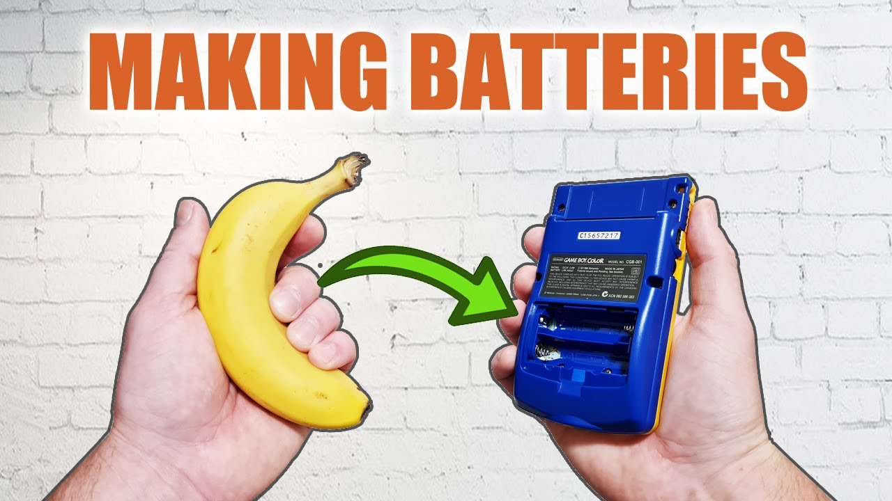 Making BATTERIES With Everyday Foods! - YouTube