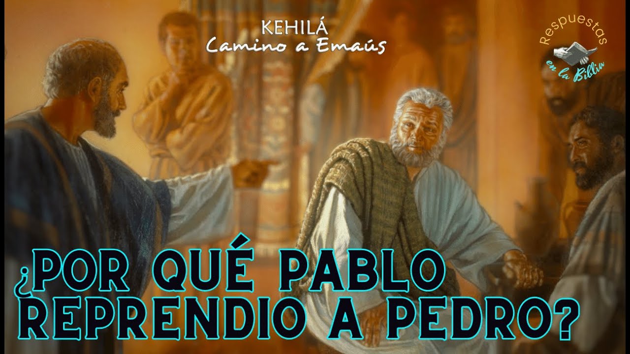 184. ¿Por qué Pablo reprendió a Pedro? | Respuestas en la Biblia - YouTube