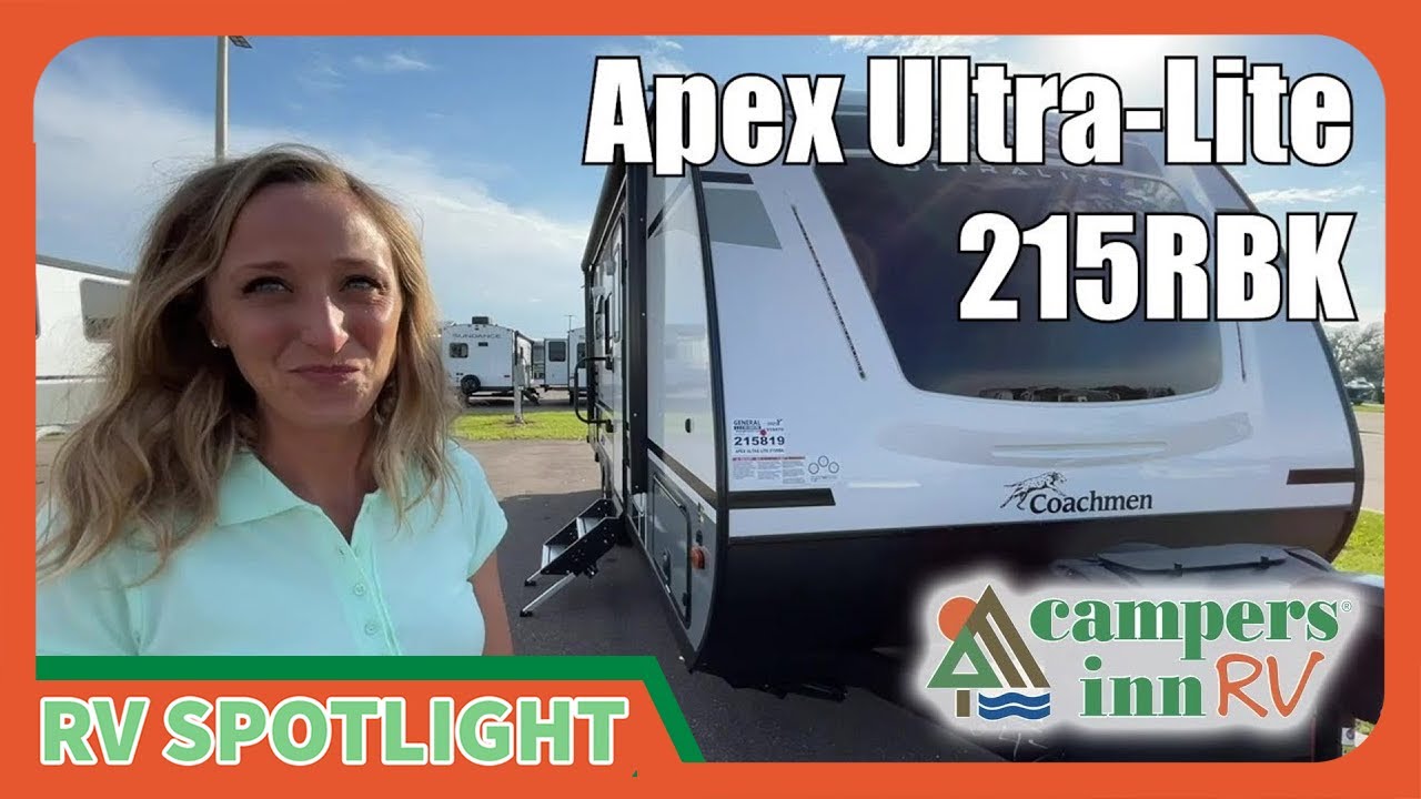 Coachmen-Apex Ultra-Lite-215RBK - by Campers Inn RV – The RVer’s Trusted Resource - YouTube