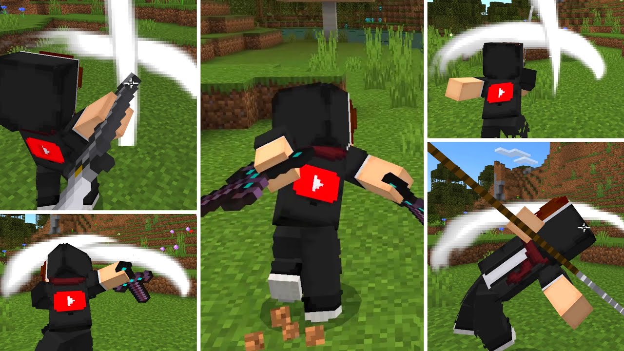 แอดออนต่อสู้ที่ดีที่สุดในมายคราฟมือถือ โคตรเจ๋ง!! Mythic Player Combat ...