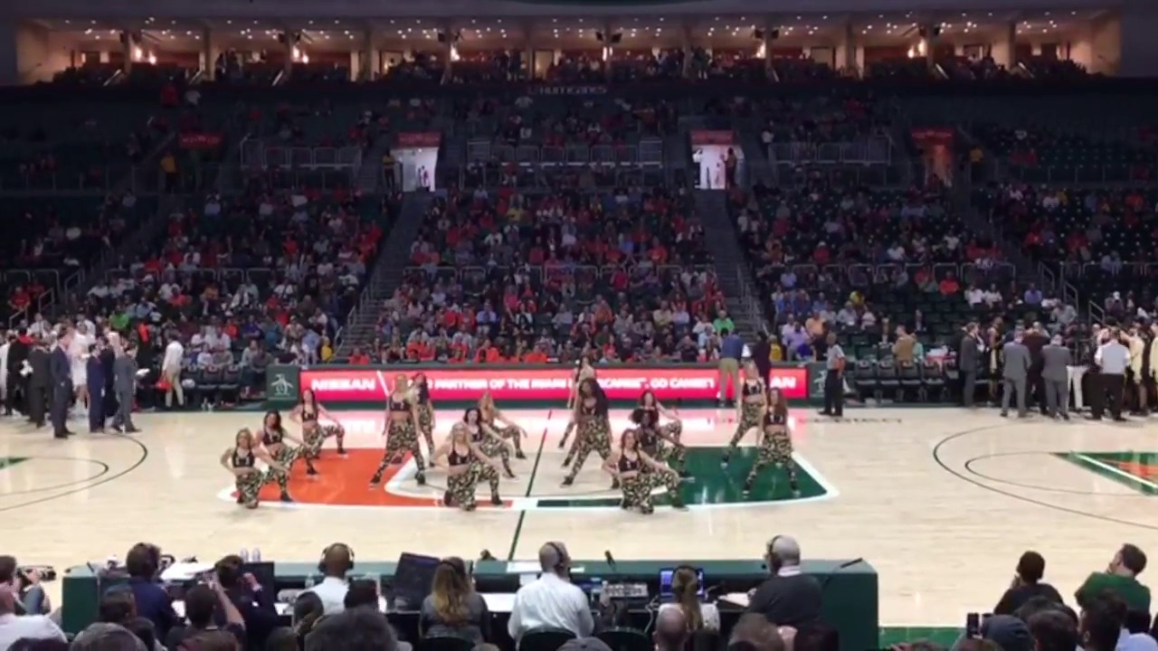 University of Miami Sunsations Dance Team | "Dig" (Basketball Season ...