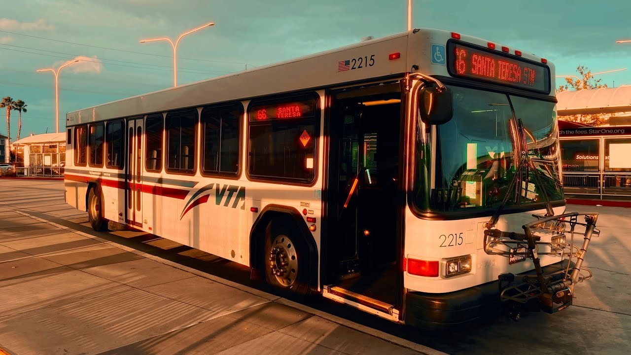 SHRIEKING VOITH | Santa Clara VTA 2002 Gillig Low Floor 40' #2215 ...