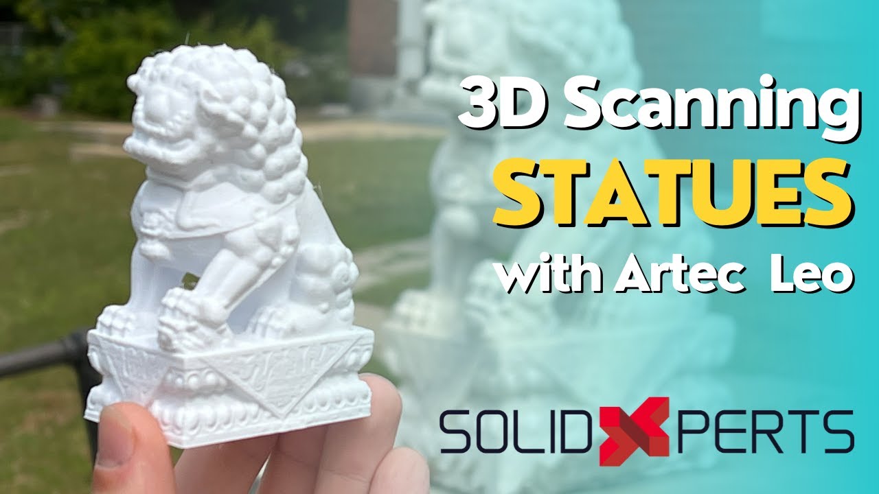Artec Leo: 3D Scanning Statues - YouTube