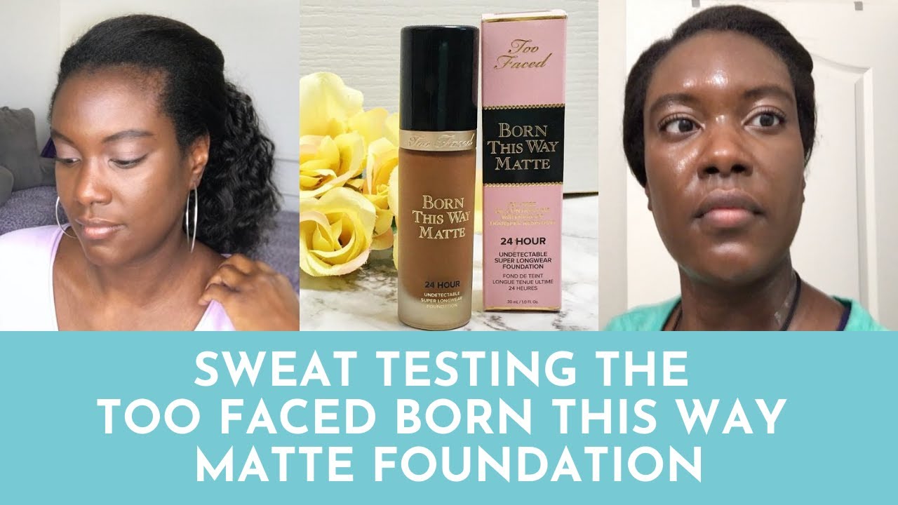 Too Faced Foundation Before And After