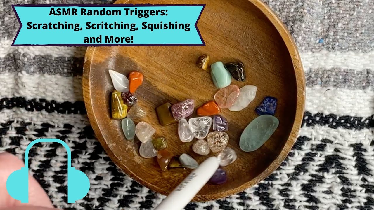 ASMR Scratching, Scritching, Squishing, Stones (No Talking) - YouTube
