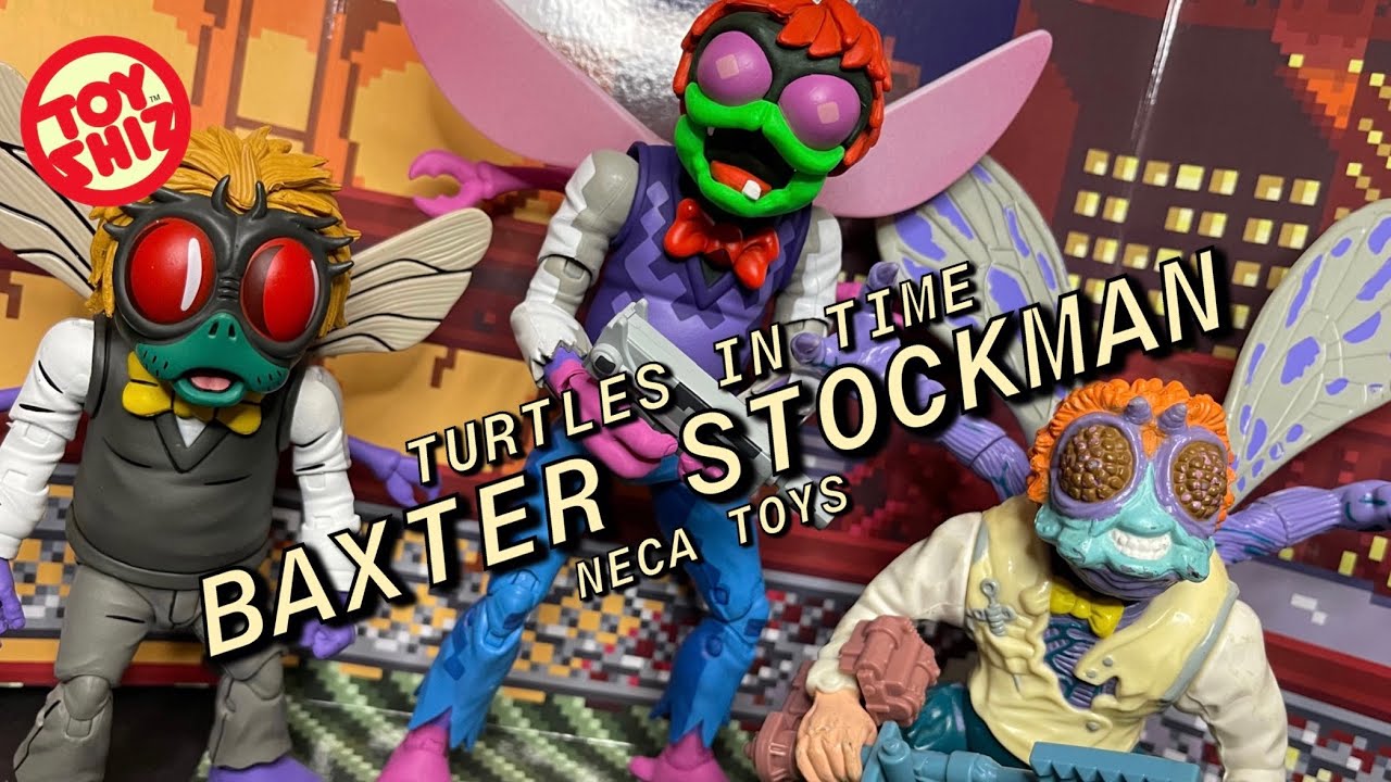 2021 ARCADE/SNES Baxter Stockman Turtles in Time by NECA Toys - YouTube