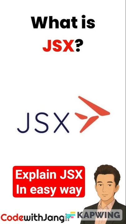What is JSX in React? | Simplest Explanation #javascript #interview #coding #codewithjangir ...