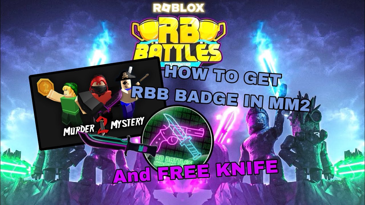 HOW TO GET MM2 RBB BADGE (Roblox) - YouTube