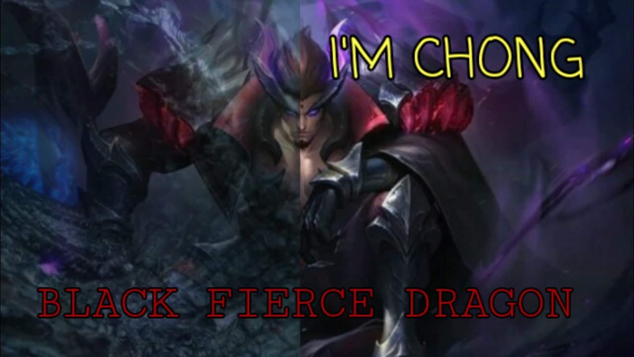 CHONG|NEW HERO|BLACK FIERCE DRAGON|Mobile Legends BangBang - YouTube