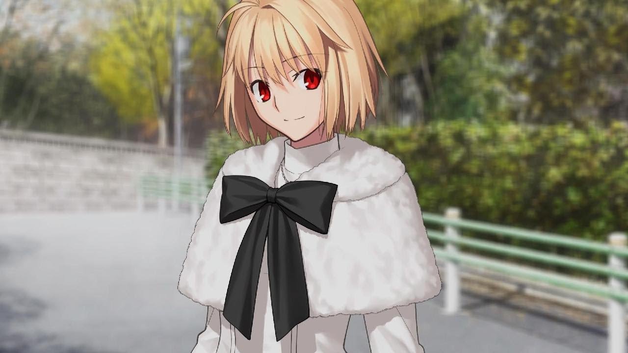 TSUKIHIME A piece of blue glass moon Arcueid date outfit - Day 10 - YouTube