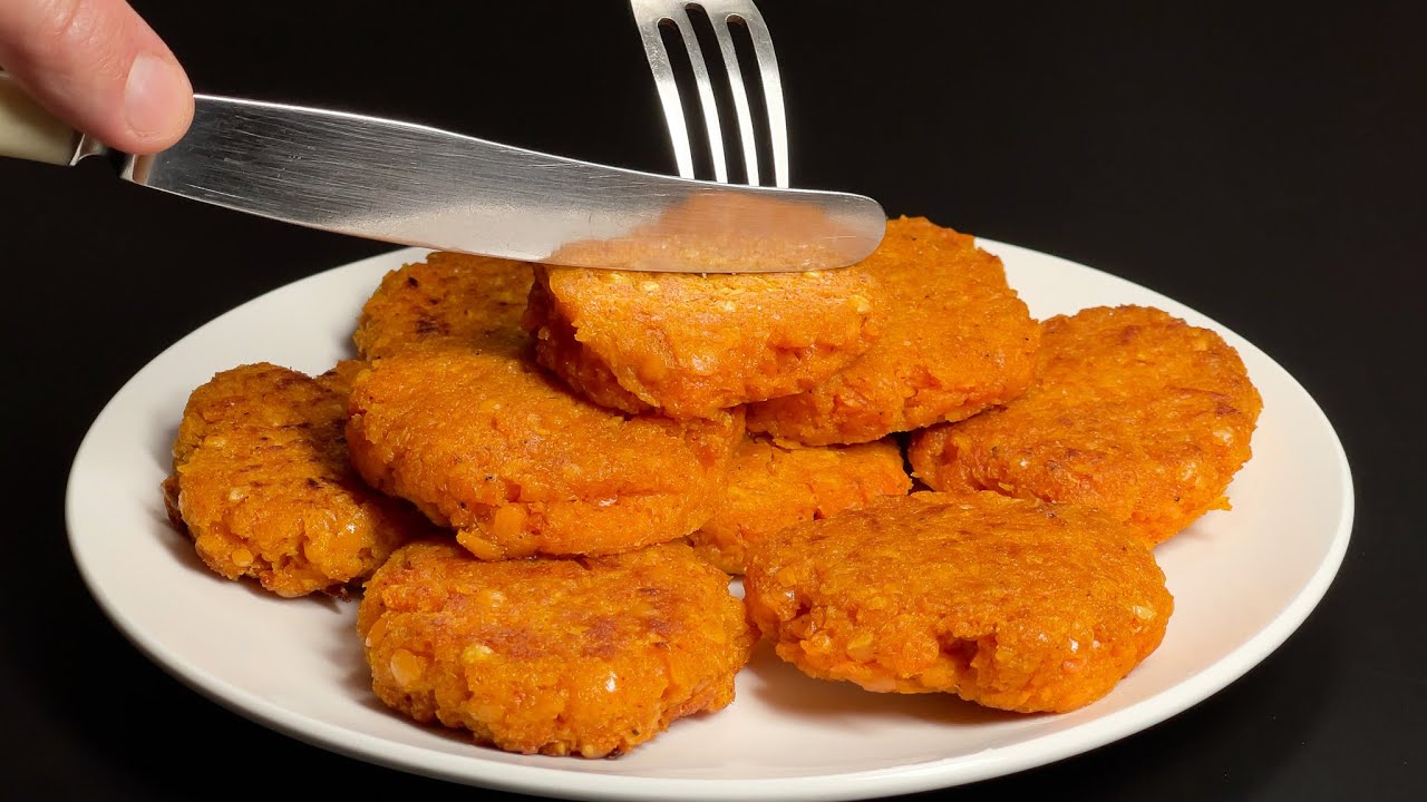 These lentil cutlets taste better than meat! Rich in Protein, Easy ...