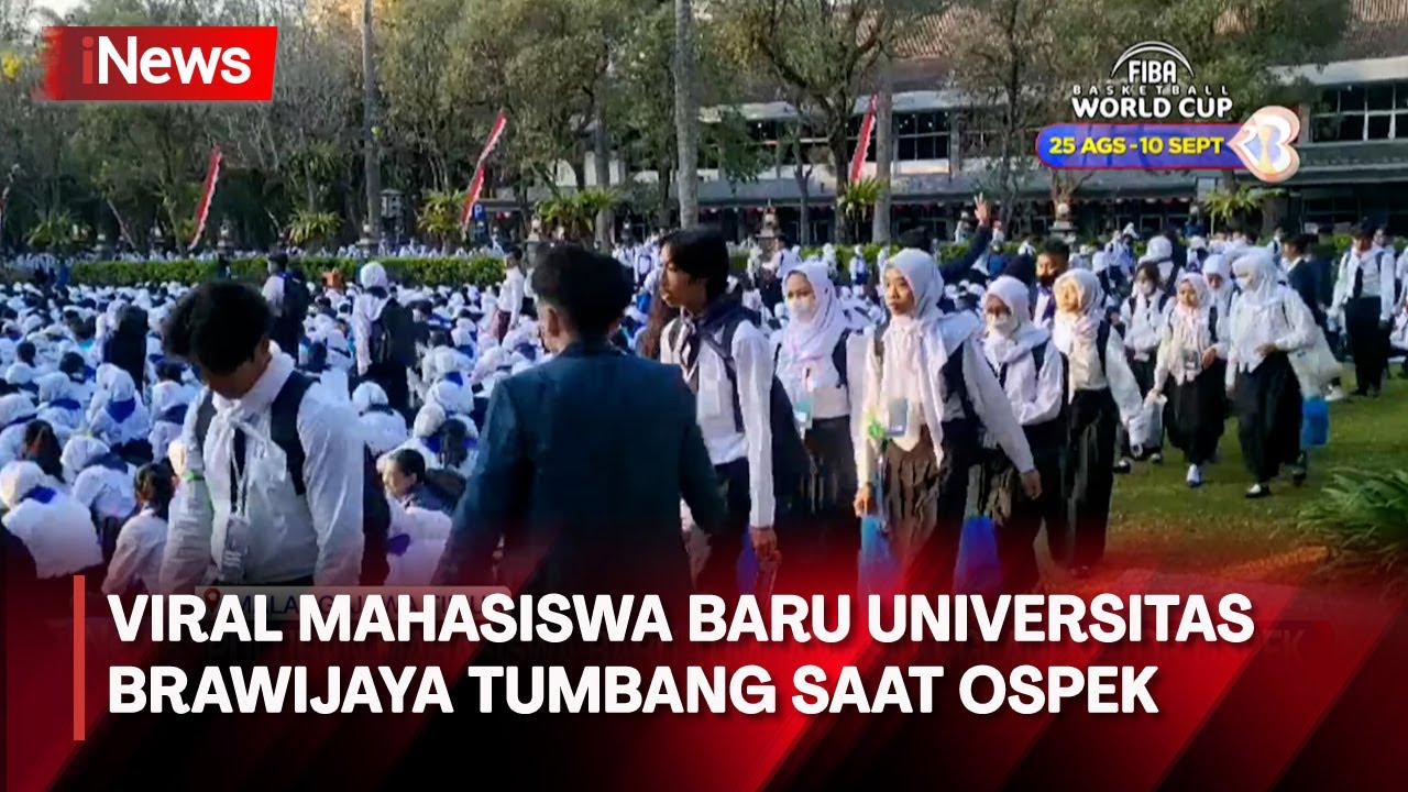 Viral Mahasiswa Baru Universitas Brawijaya Banyak Tumbang saat Ospek ...
