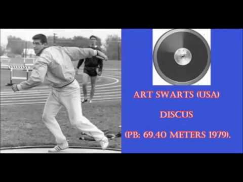 Art Swarts (USA) DISCUS (PB: 69.40 meters 1979). - YouTube