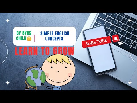 Simple English concepts|learn English |English video for kids|learning ...