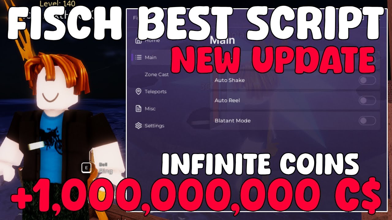 [UPD] Fisch Script GUI I Best Script I BEST AUTO FARM INFINITE COINS ...