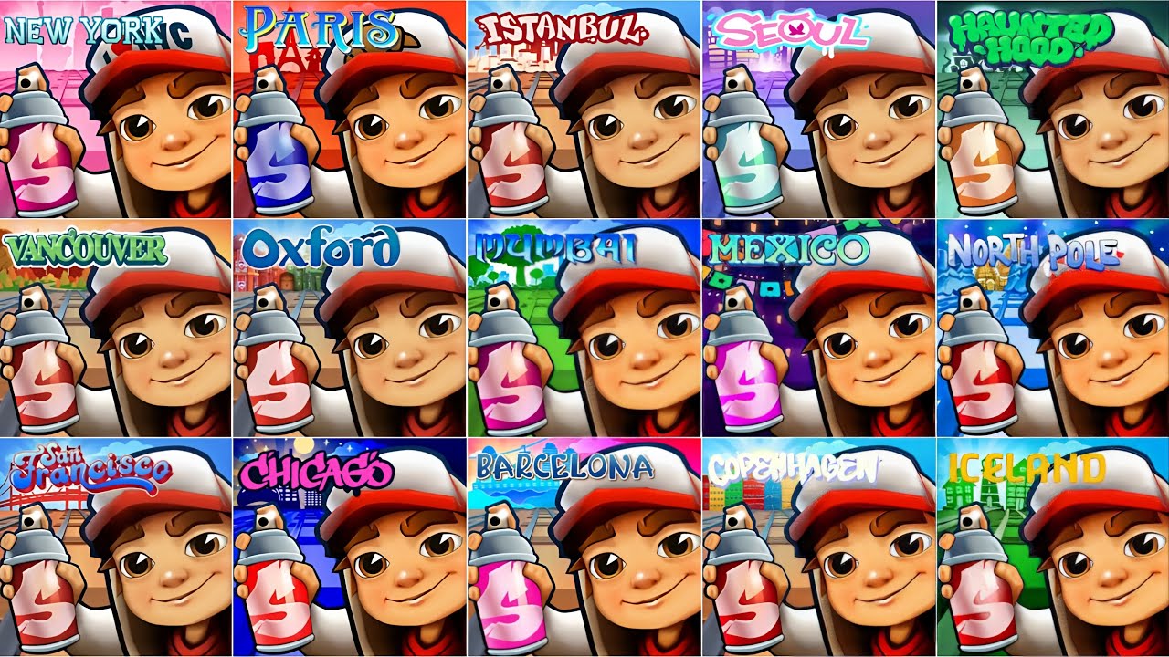 Best Maps Of Subway Surfers (2021-2025) #1 - YouTube
