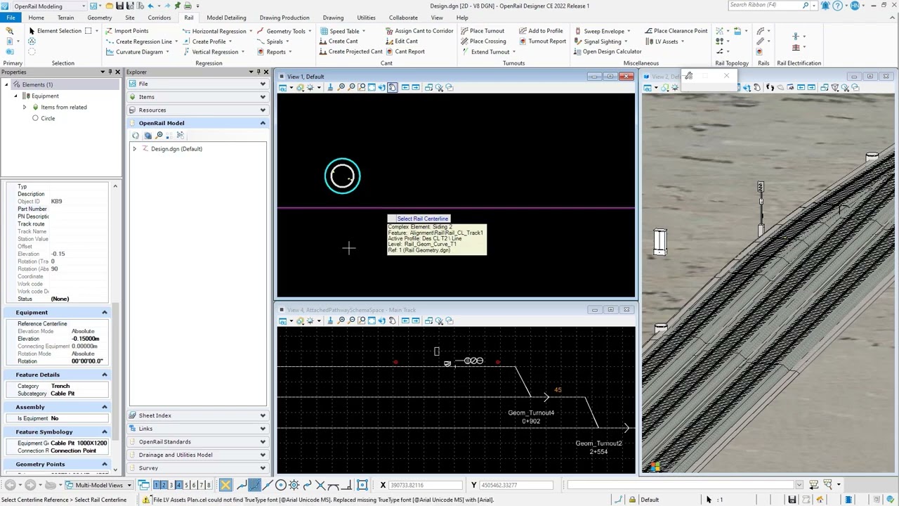 OpenRail Designer 2022 Release 1 (LVA5) Low Voltage Signaling Equipment ...