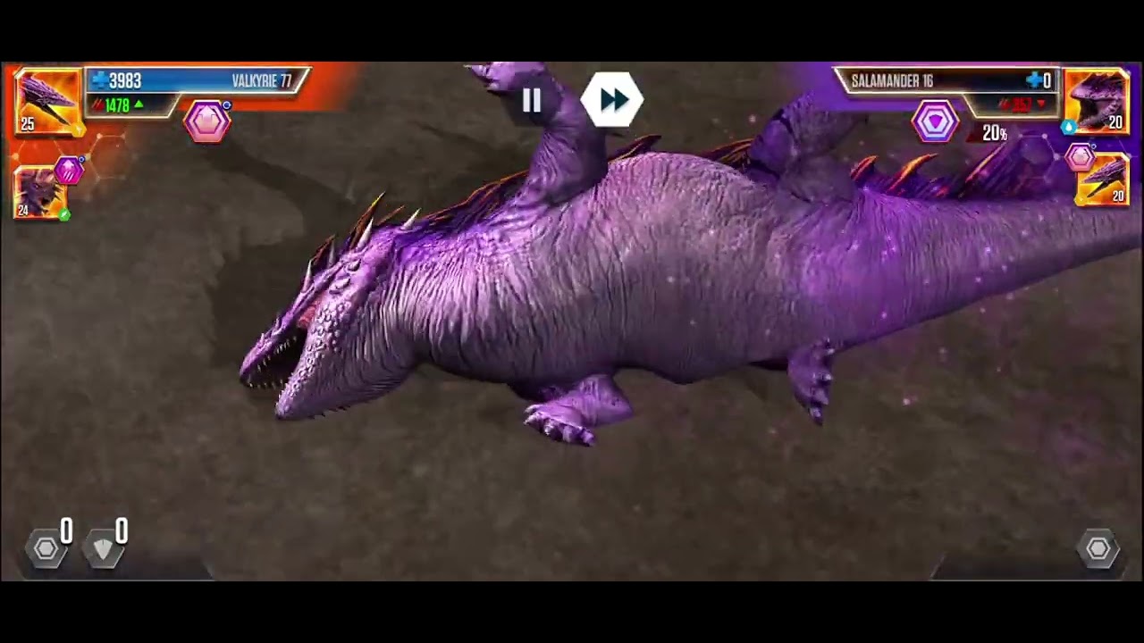 Full gameplay JW THE GAME || JURASSIC WORLD THE GAME || ROYAL LEGENDARY ...