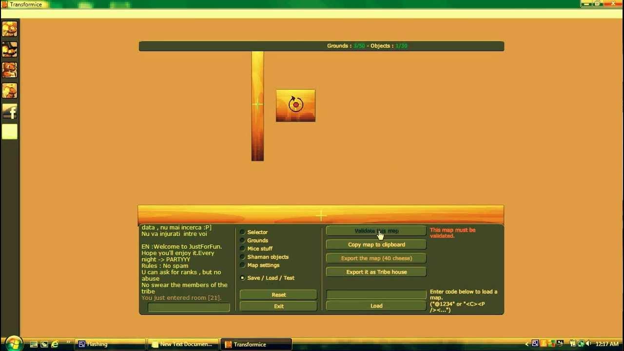 Transformice: Editing tutorial map - YouTube