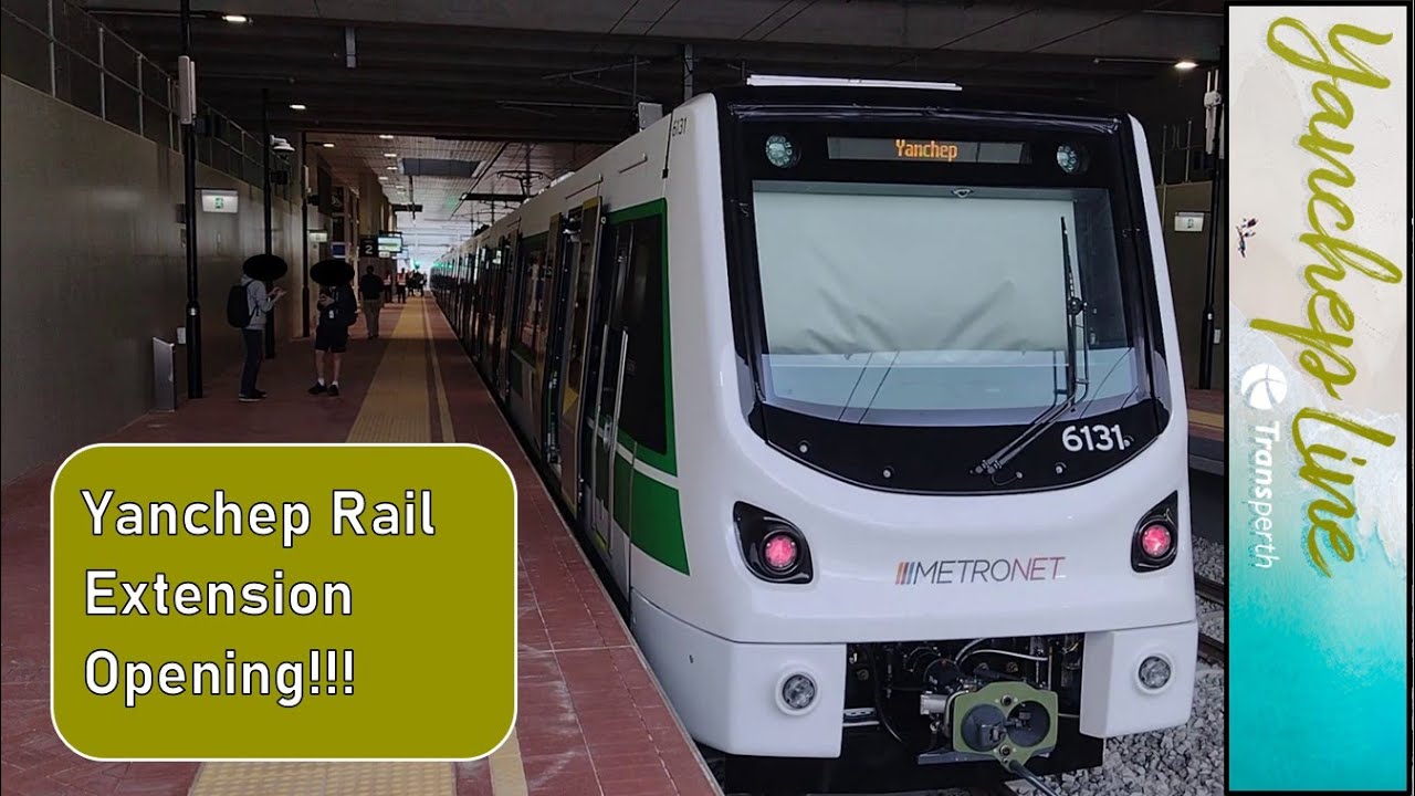 Yanchep Rail Extension OPENING!!! - YouTube