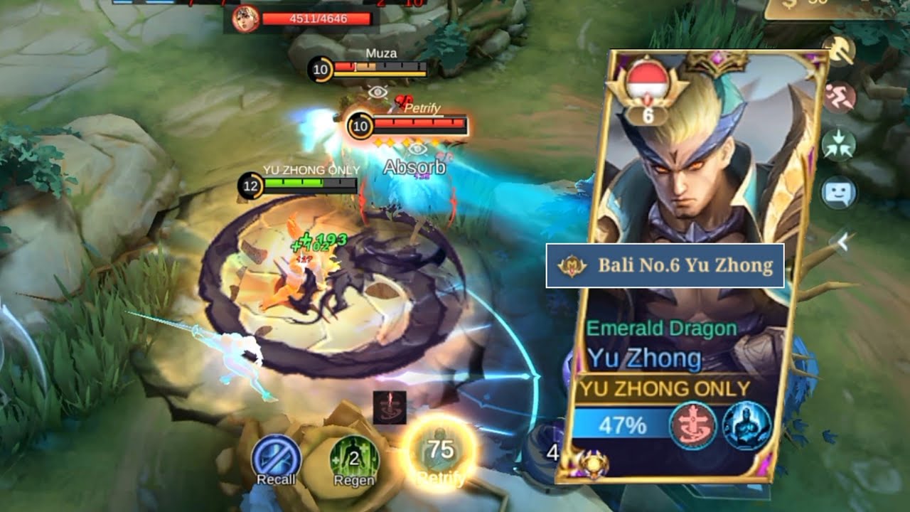 MAIN YU ZHONG DI MYTHIC!! REQUEST SUBSCRIBER - YU ZHONG ONLY - MLBB ...