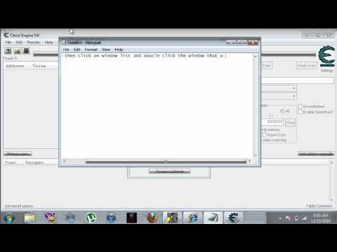How to use Cheat Engine 5.6 on Facebook GAmes - YouTube